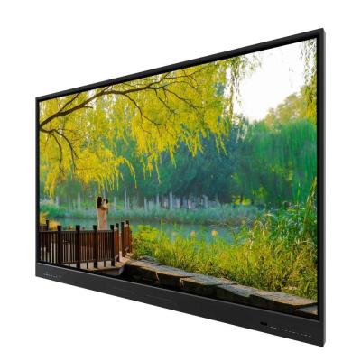China 86 Inch Interactive Whiteboard with Infrared Touch and Android 13 for Office Meetings and Education for sale