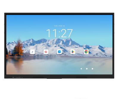 China iBoard Interactive whiteboard Android 16 EDLA certified Interactive Flat Panel for sale