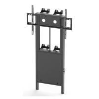 China Electronic Power Movable Cart for 65-86 Inch Smart TVs with Adjustable Height and 100kgs Max Bearing Weight for sale