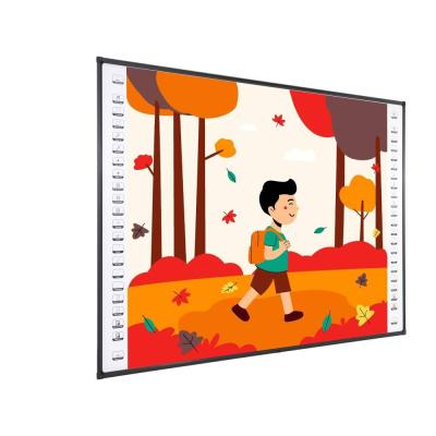 China iBoard Smart IR Whiteboard with Infrared Touch Customizable Size 64-150 Inch Android Windows Compatible for School Meetings for sale