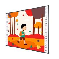 China iBoard Smart IR Whiteboard with Infrared Touch Customizable Size 64-150 Inch Android Windows Compatible for School Meetings for sale