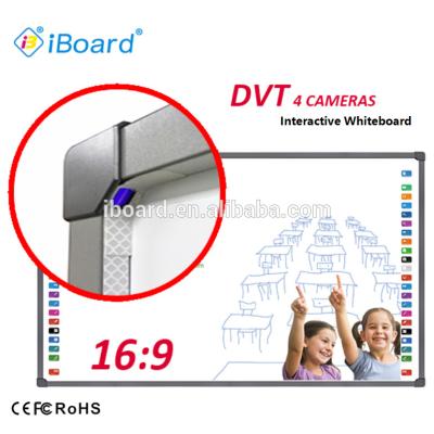 China Optical Interactive Whiteboard with 120 Fps Sampling Rate 1920x1080 Pixels Resolution and Optical Imaging Touch Technology for sale