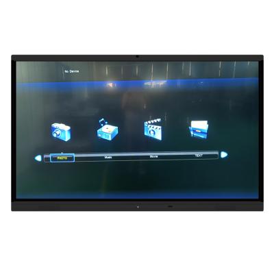 China 86 inch Free-OS Interactive Touch Screen Monitor for Secure Meetings and Classrooms for sale