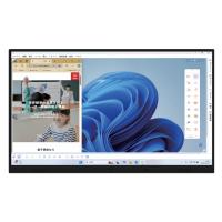 China 86 inch Free-OS Interactive Touch Screen Monitor for Secure Meetings and Classrooms for sale