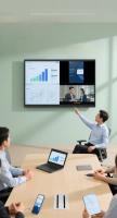 China 98 Inch Interactive Flat Panel with 4K UHD Resolution Android 9.0 and Built-in 2 X 10W Speakers for Enhanced Collaboration for sale