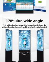 China Digital Signage Players with Touch for Indoor Use Standing Smart Board Kiosk LED Advertising Machine Display for sale