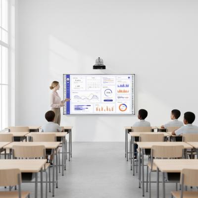 China 128G Storage Interactive Touchscreen Whiteboard with 8G RAM for sale