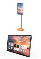 China 24.5 Inch Portable Touch Screen Kiosk with Android 14 1080p Resolution and Google EDLA Certification for sale