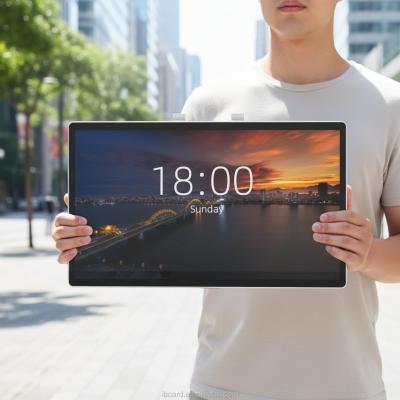 China Portable 24.5 Inch Touch Screen Kiosk with 8GB RAM and 4000:1 Contrast for Interactive Digital Signage for sale
