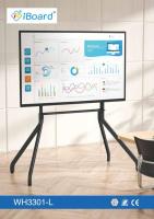 China Tempered Anti-Glare Glass Interactive Whiteboard Dual System Android Windows Drawing boards for sale