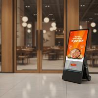 China 43inch Floor-Standing Touch Screen Kiosk with 1080P Resolution for Interactive Digital Signage and Advertising Display for sale
