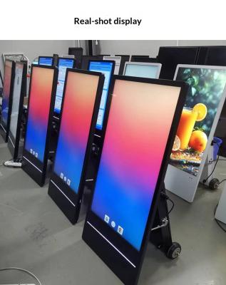 China 43inch Floor-Standing Touch Screen Kiosk with 1080P Resolution for Interactive Digital Signage and Advertising Display for sale