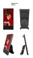 China 32/45 Floor-standing Touch Screen Kiosk with Android System Remote Management and Vertical Display Mode for Interactive Digital Signage for sale