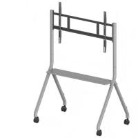 China Mobile Stand Mobile TV Cart for Interactive displays Smart TV fit for size 65-86 inch for sale