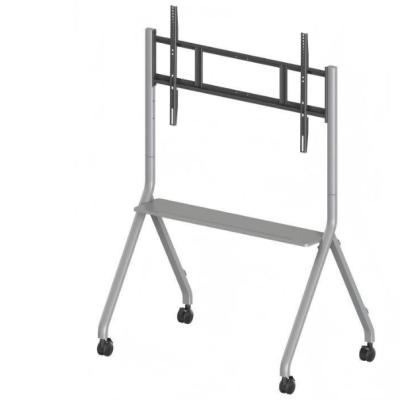 China Mobile Stand Mobile TV Cart for Interactive displays Smart TV fit for size 65-86 inch for sale