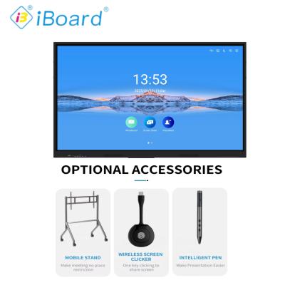 China Interactive Infrared Touch 65 Inch 4K UHD Multi-Touch Interactive Touch Screen Monitor with AI Function Android 14 4+32G or 8+128G for sale