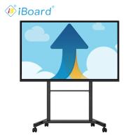 China Non-system 75 Inch Touch Screen Monitor 4K UHD 3840*2160 Multi-Touch Interactive Panel with Input Ports for sale