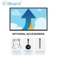 China Non-system 75 Inch Touch Screen Monitor 4K UHD 3840*2160 Multi-Touch Interactive Panel with Input Ports for sale