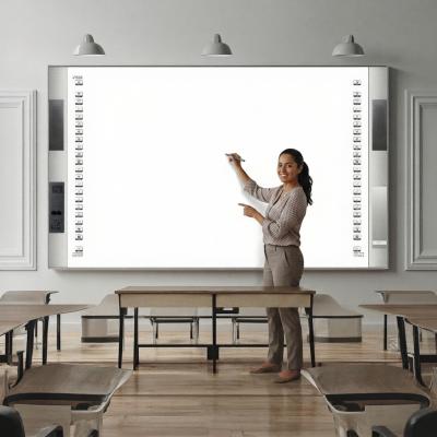 China 55 65 75 85 98 100 Inch China Education Digital Interactive Flat Panel Touch Screen Whiteboard Smart White Board for School for sale