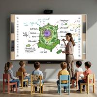 China Iboard Interactive Whiteboard Supports Up To 20 Touch Points Two Sides Hotkeys Enabling Communication for sale
