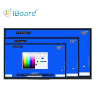 China 75 inch Interactive Flat Panel Basic Android System Writing Software with AI Function Cheaper Costs Powerful Function for sale