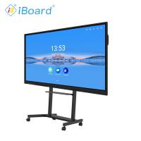 China 75 inch Interactive Flat Panel Basic Android System Writing Software with AI Function Cheaper Costs Powerful Function for sale