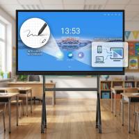 China Iboard LCD Smart Board 75 Inch Interactive Touch Panel for Classroom with Educational Software Suite for sale