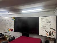 China 110inch Interconnected Blackboard Smart Whiteboard Interactive Flat Panel Display All In One for sale