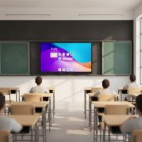 China 75 Inch Iboard 4K Smart Whiteboard with 20 Touch Points for Teaching & Meetings for sale