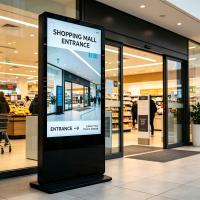 China 43/49/55/65/75 inch Floor standing Commercial Display Touch Screen Kiosk Advertising Digital Signage for sale