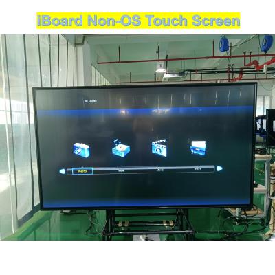 China 86 inch Non-android Interactive Flat Panel Infrared Touch Multi-touch Point Screen Monitor for sale