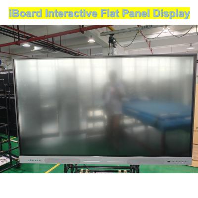China 75 inch Non-android Interactive Flat Panel Infrared Display with Multi Touch HiFi speakers for sale