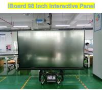 China 98 inch Non-android Interactive Flat Panel Infrared Display with Multi Touch HiFi speakers for sale