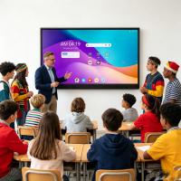 China Google EDLA certified Android 16 Interactive Flat Panel Displays 65/75/86/98 inch from iBoard for sale