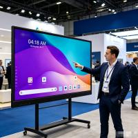 China Google EDLA certified Android 16 Interactive Flat Panel Displays 65/75/86/98 inch from iBoard for sale