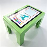 China PCAP Touch Screen Table 32 43 55 Inch PC Win OS Detachable Legs For Kids Pre-education Meetings for sale