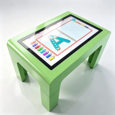 China PCAP Touch Screen Table 32 43 55 Inch PC Win OS Detachable Legs For Kids Pre-education Meetings for sale