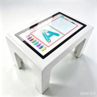 China PCAP Touch Screen Table 32 43 55 Inch PC Win OS Detachable Legs For Kids Pre-education Meetings for sale