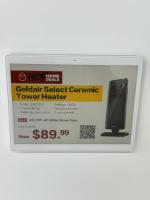 China Smart office Super Market E-Ink Display Price Tag 4 Color Electronic Shelf Label for sale