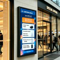 China 65 inch LCD  Digital Signage Commercial Display for Information /Product presentation for sale