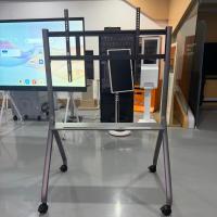 China Floor Stand 100KG Flat Panel Mobile Stand Carbon Steel Material for sale