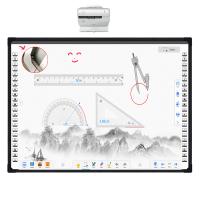 China 20 Touch Point Interactive Whiteboard 16 9 Aspect Ratio for B2B Collaboration and Learning for sale