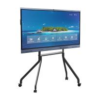 China 86inch Wheeled Tv Stands For Flat Screens CE FCC certificate for sale