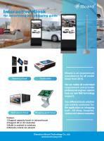 China Floor Stand Digital Advertising Monitor with 10 Capacitive Touch Points, Real-Time Monitoring, and Web-Based Dashboard for Interactive Signage for sale