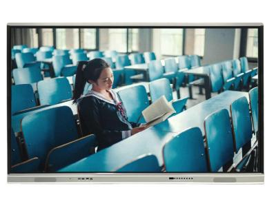 China 65 Inch 4K Resolution Infrared Touch Interactive Whiteboard Smart Board for Teaching and Conferences for sale