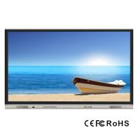 China Wall Mount Or Mobile Stand Interactive Touch Screen Monitor with LED Backlight and HDMI OUT High Resolution LED Display for sale