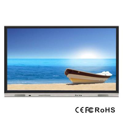China Wall Mount Or Mobile Stand Interactive Touch Screen Monitor with LED Backlight and HDMI OUT High Resolution LED Display for sale