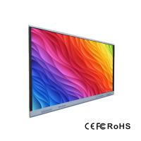 China 5ms Interactive Touch Screen Monitor, FCC All In One Smart TV Board 55/65/75/86/98 Inches for sale