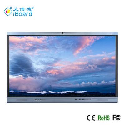 China TFT LED Interactive Touch Display 65 Inch Wall Mounted, Built-in Camara for sale