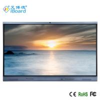 China Conference Android 11 Smart LED Board Infrared Multi Touch Monitor With Built In Camera for sale